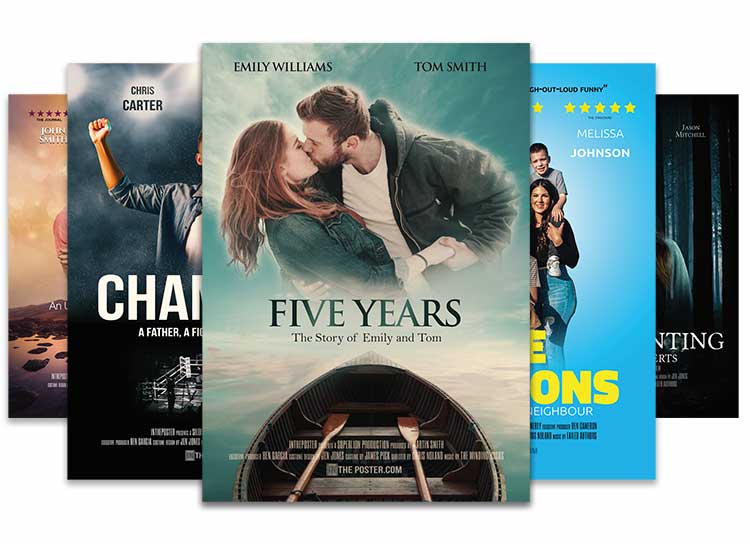 Custom Movie Posters With Your Photo and Text | In The Poster